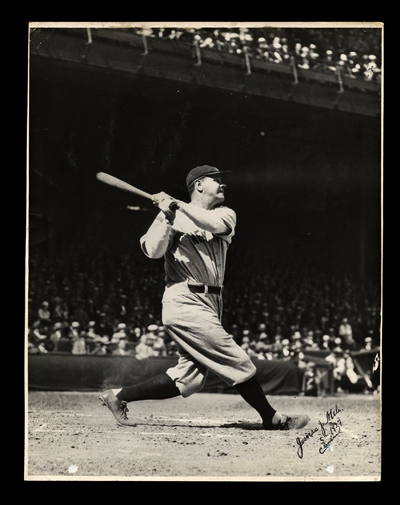 1927 Babe Ruth Large Original Professional Photograph | REA Archive