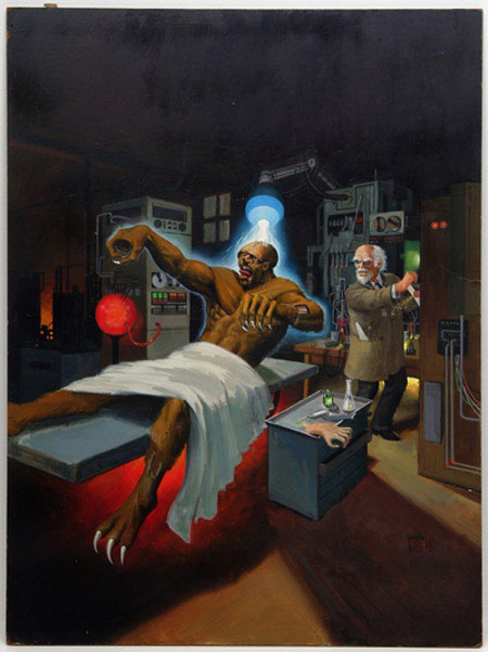 Original Bill Hughes Cover Painting for Creepy #30 (Nov. 1969) | REA ...