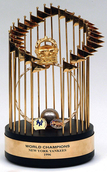 1996 New York Yankees World Series Trophy | REA Archive