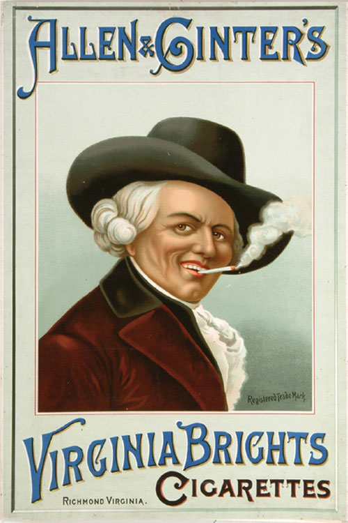 Circa 1890s Allen & Ginter Advertising Poster | REA Archive