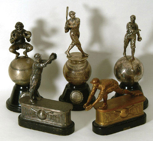 Circa 1925 Spalding Trophy Complete Set (5) | REA Archive