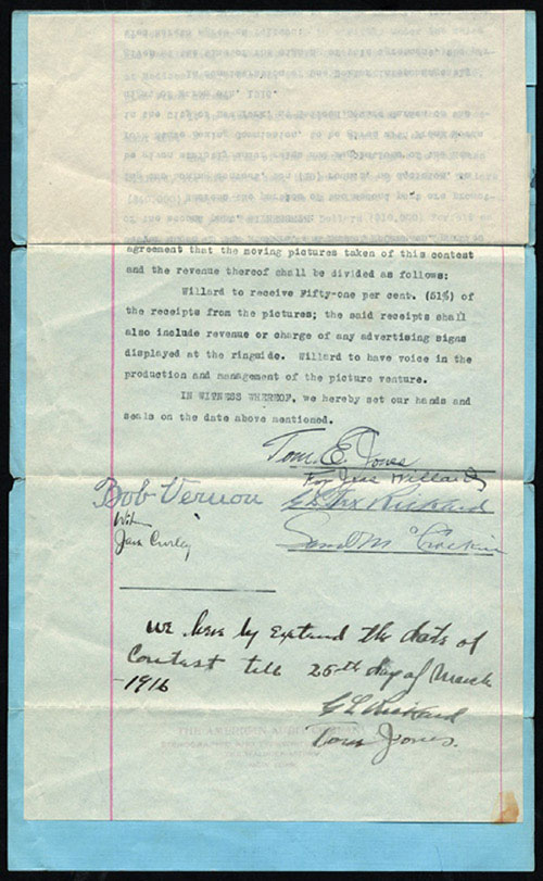 The Fix Is On! 1916 Jess Willard vs. Frank Moran Fixed Heavyweight ...