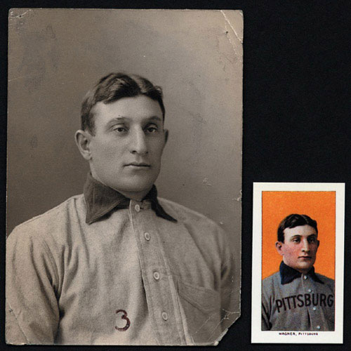 Honus Wagner Original T206 Pose Carl Horner Photograph | REA Archive