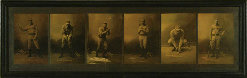 Six 1888 N173 Goodwin Old Judge Cabinet Proofs (Doran) | REA Archive