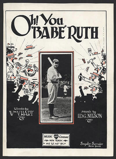 1850-1992 Baseball Sheet Music Collection (215) | REA Archive