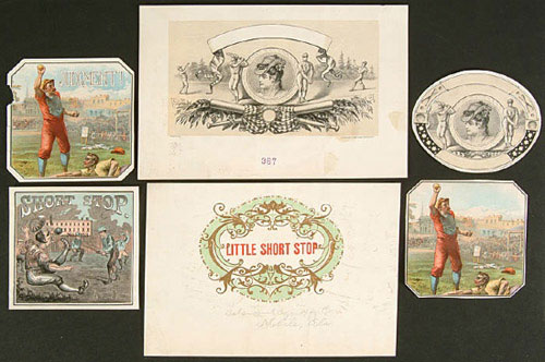 1870s to 1930s Baseball Cigar Box Label Collection (19) | REA Archive
