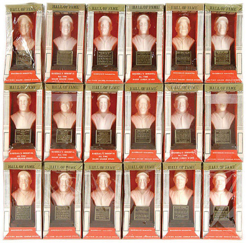 1963 Hall of Fame Busts Complete Set In Original Boxes (20) | REA Archive
