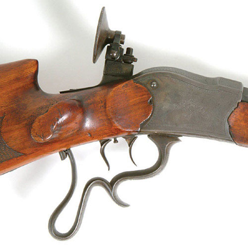 Circa 1890s Muzzle-Loading Schuetzen Rifle | REA Archive