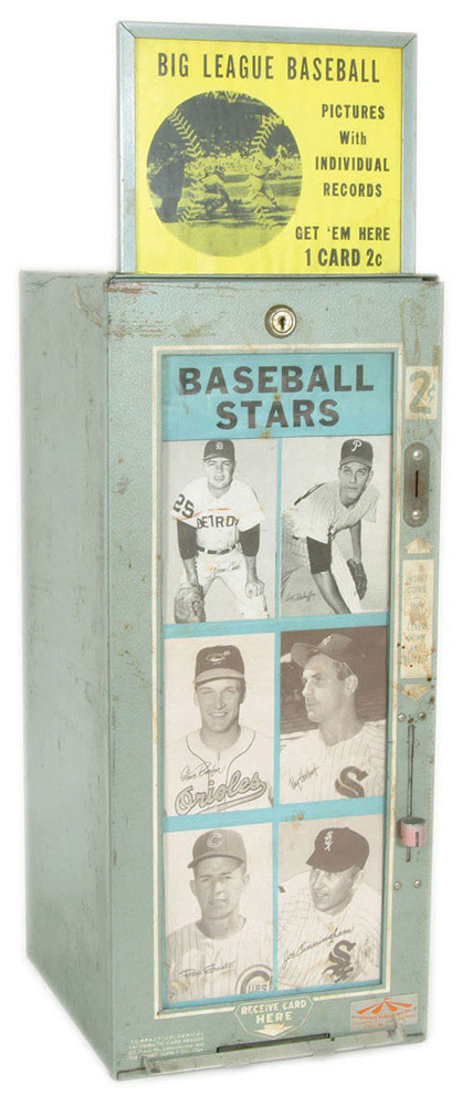 Circa 1963 Exhibit Card Vending Machine | REA Archive