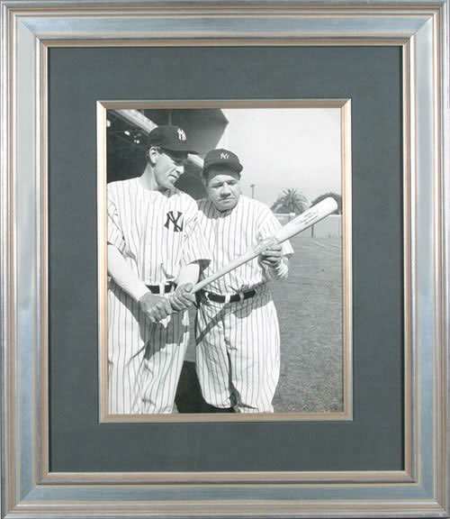 1941 Babe Ruth and Gary Cooper Pride of the Yankees Photo | REA Archive