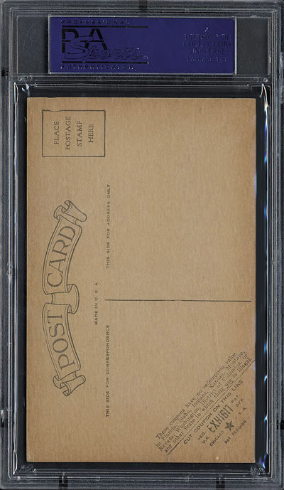 1931-1932 Babe Ruth Formal Attire Exhibit Card | REA Archive