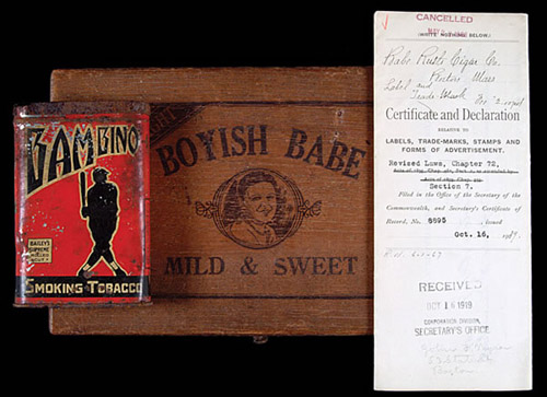 Babe Ruth Tobacco Collection Including Cigar Contract (3) | REA Archive