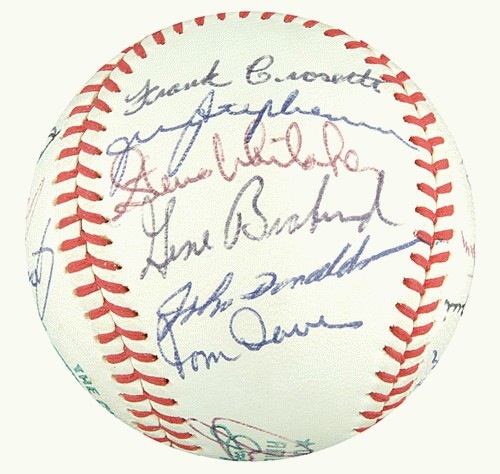 1969 Seattle Pilots Team-Signed Ball | REA Archive