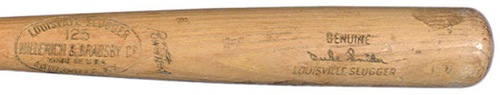 1964 Duke Snider Pro-Model Bat - Documented Final Season | REA Archive