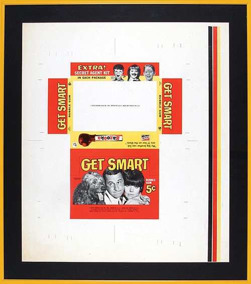 1966 Topps Get Smart Uncut 5¢ Display Box Proof Sheet | REA Archive