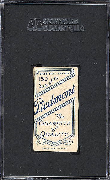 1909-1911 T206 Eddie Plank (Piedmont Back) - Newly Discovered! | REA ...