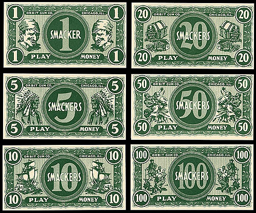 Circa 1932 Tattoo Orbit Gum Signs and Two Complete Sets of 1932 and ...