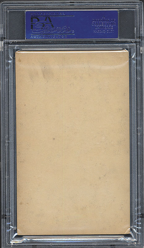 1920s Walter Johnson Signed Exhibit Card (PSA/DNA MINT 9) | REA Archive