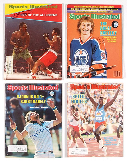 1966-2002 Sports Illustrated Signed Magazine Collection (49 ...