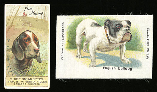 1880s N375 H. Ellis & Co. and 1910 S4 Fatima "Breeds of Dogs" Complete ...