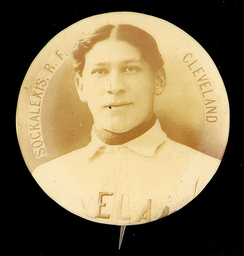 1897 Louis Sockalexis Pin - Newly Discovered Example! | REA Archive