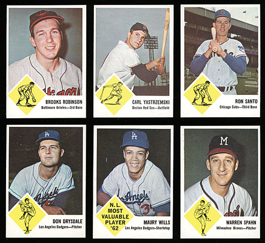 1963 Fleer Complete Set With Checklist (67) | Rea Archive