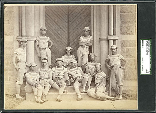 Circa 1870s Yale Baseball Team Photo | REA Archive