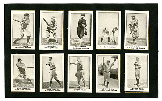 Extraordinary 1922 W575-1 Collection (96) Including Babe Ruth and Three ...
