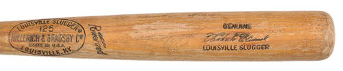 1972 Roberto Clemente Signed Game-Used Bat - With Original-Owner ...