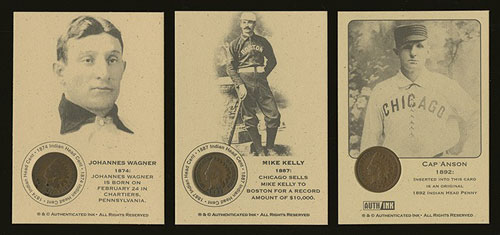 2008 Authenticated Ink Penny Card Collection (200) Including Babe Ruth ...