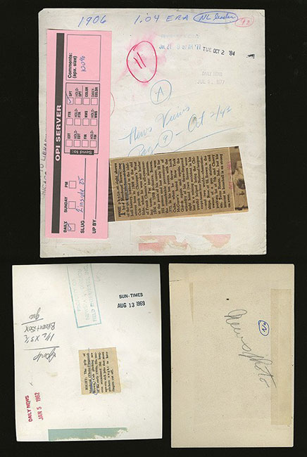 Mordecai "Three Finger" Brown Photo Collection (3) | REA Archive