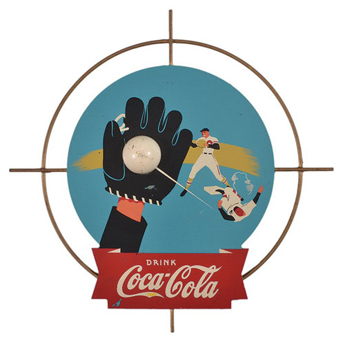 Rare 1930s Coca-Cola "3D" Baseball "Kay-Sign" | REA Archive