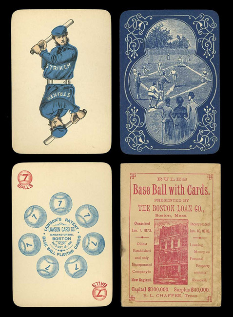 1884 Lawson's Base Ball Game Playing-Card Set | REA Archive
