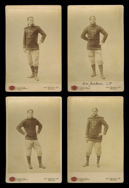 1897 University of Pennsylvania Baseball Cabinet-Photo Collection (8 ...