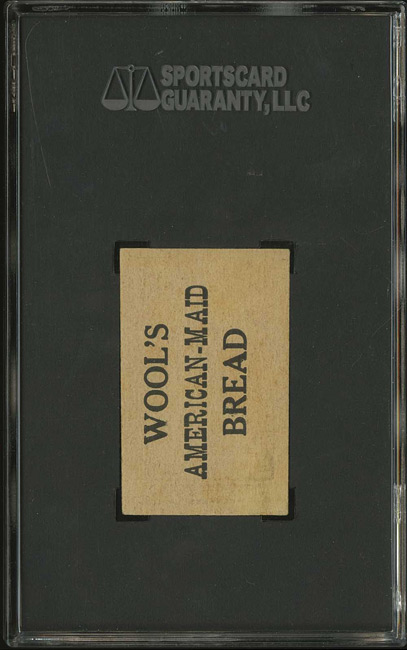 1921 Wool's American Maid Bread Babe Ruth - Extraordinary Rarity! | REA ...