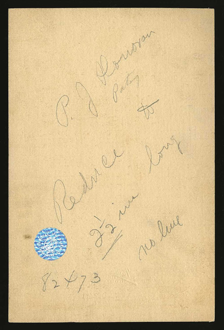 Circa 1910 Patsy Donovan Large-Format Cabinet Photo by Carl Horner ...