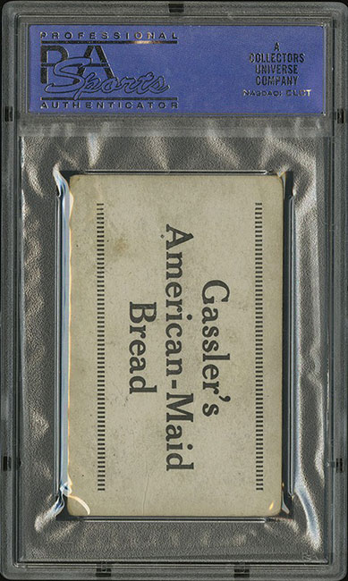 1921 Gassler's American-Maid Bread Ty Cobb | REA Archive