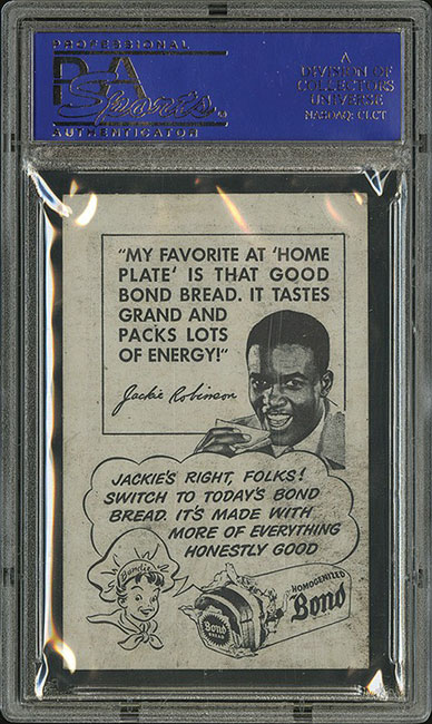 Circa 1947 Bond Bread Jackie Robinson Sliding | REA Archive