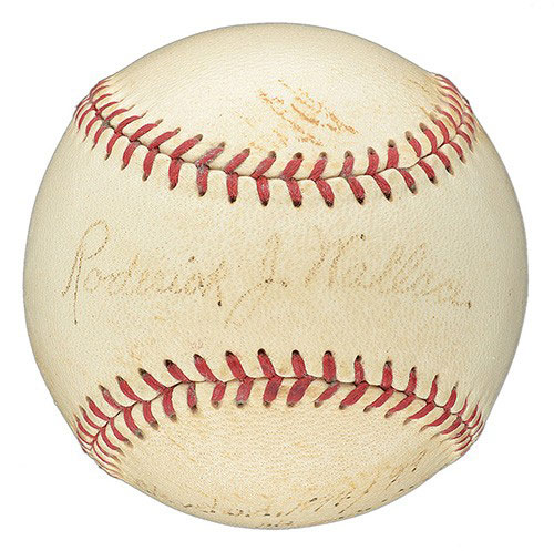 Circa 1955 Roderick Wallace Single-Signed Ball | REA Archive