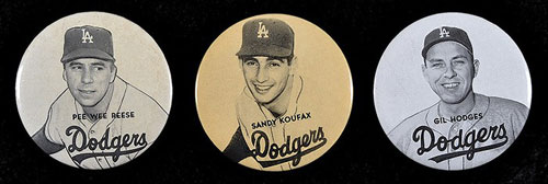 Extraordinary 1958 to 1960 Los Angeles Dodgers Large-Format Player ...