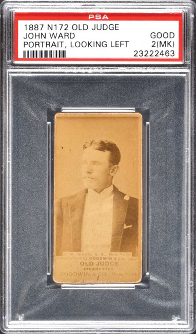 1887 N172 Old Judge John Ward - Portrait | REA Archive