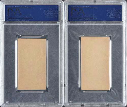 1887 N172 Old Judge Willie Kuehne and George Pinkney PSA-Graded Pair ...