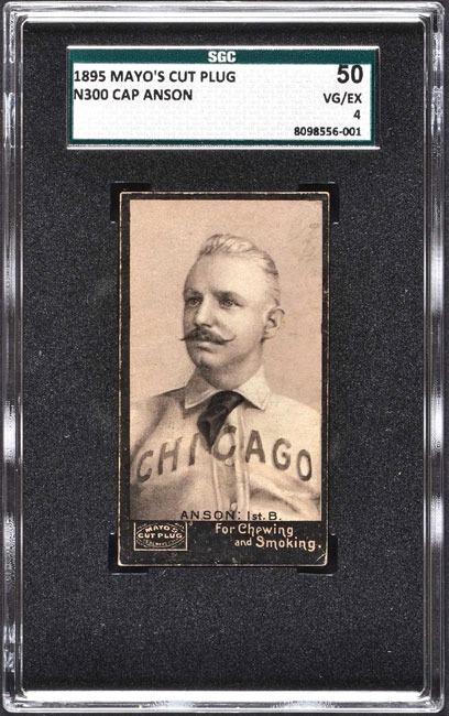 1895 N300 Mayo's Cut Plug Cap Anson SGC VG/EX 50 | REA Archive