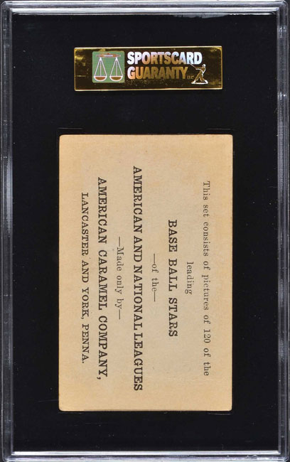 1922 E121 American Caramel (Series of 120) Babe Ruth Holding Bird | REA ...