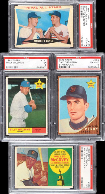 1960 to 1962 Topps Shoebox Collection (4,035 cards) | REA Archive