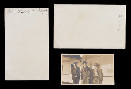 Four Original Jim Thorpe 1913-1914 World Tour Photos | REA Archive
