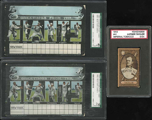 1905-1912 Dummy Taylor Prewar-Card Collection (7) | REA Archive