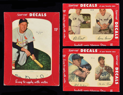 1952 Star-Cal Decals (Type 1 and Type 2) Collection (49) | REA Archive