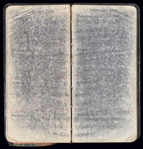 Circa 1904 and 1910 Honus Wagner Handwritten Personal Notebooks with ...