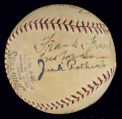1928 St. Louis Cardinals Team- Signed Ball with Alexander, Bottomley ...